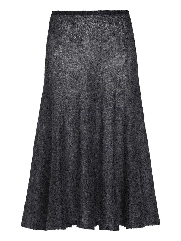 Alaïa Circle Skirt - Gris Chine