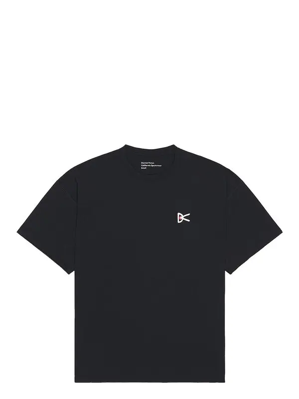 DISTRICT VISION Lightweight Short Sleeve Tee - Black