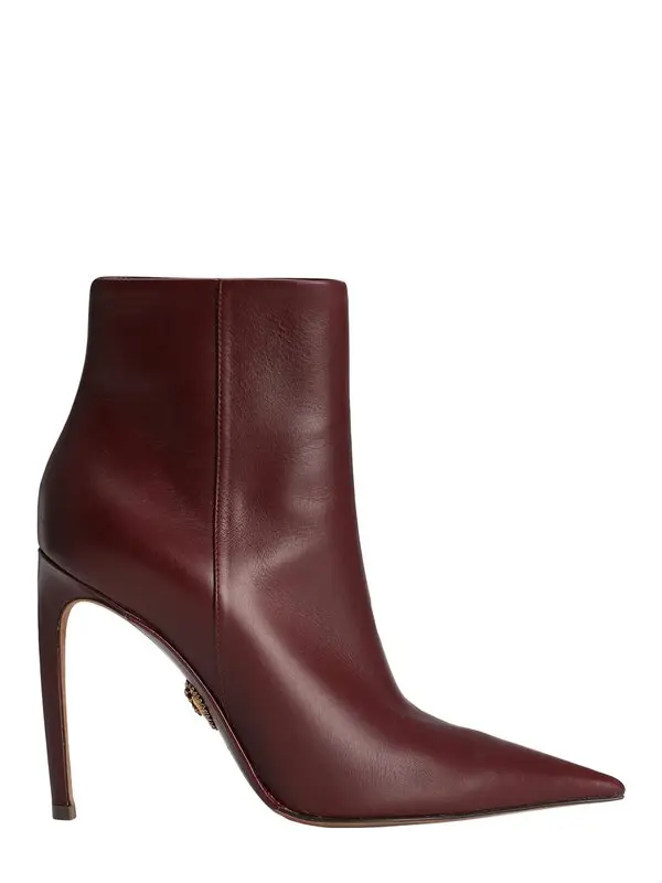 Dolce & Gabbana Devotion Calfskin Ankle Boots - Bordeaux