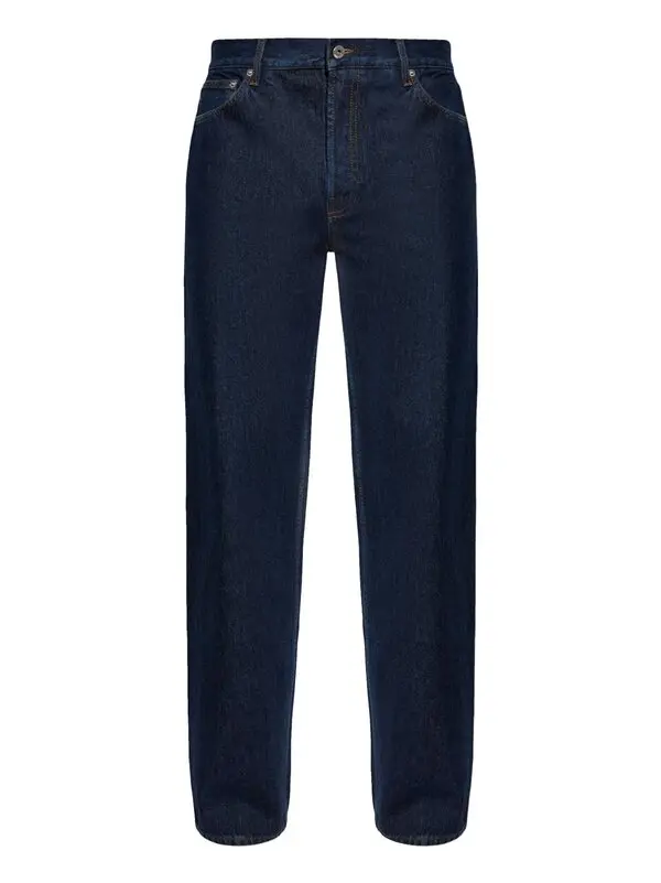 Burberry Straight-leg Jeans - Navy Blue