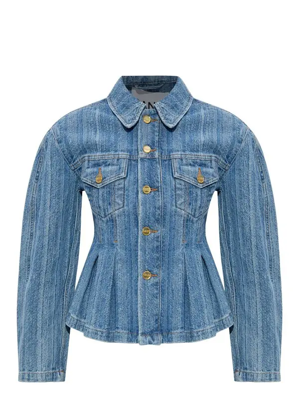 GANNI Denim Jacket - Blue