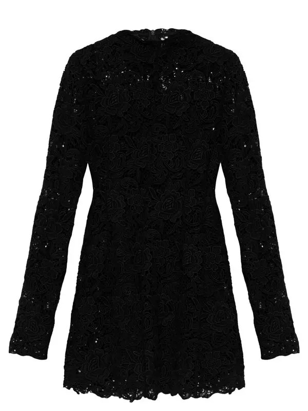 Sportmax Tefrite Lace Dress - Black