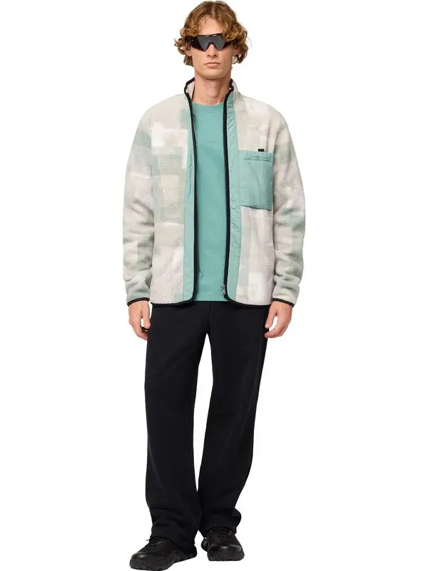 Oakley Full-zip Sherpa Jumper - Green