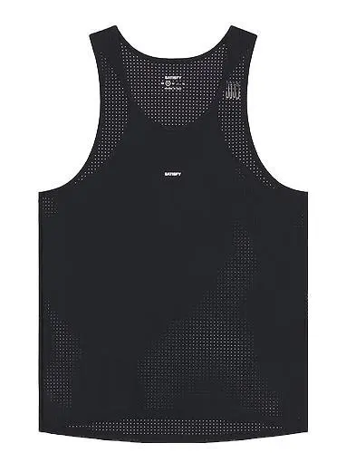 Satisfy Space-o Singlet - Black