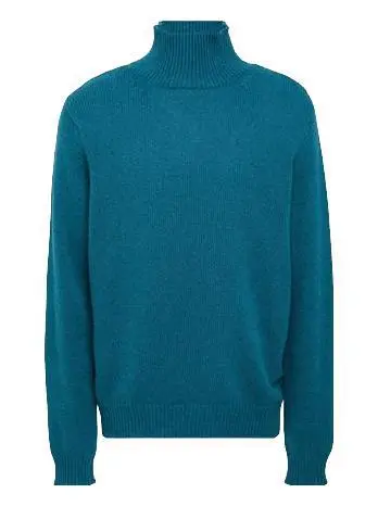 ARAGONA Turtleneck Cashmere Knit - Green