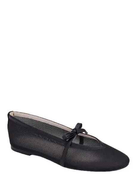 Yosi Samra Savannah Mary Jane Ballet Flat - Black