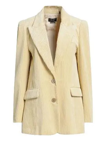 Isabel Marant Single-breasted Corduroy Blazer - Yellow