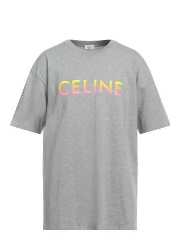 Celine T-shirt Size Cotton - Grey