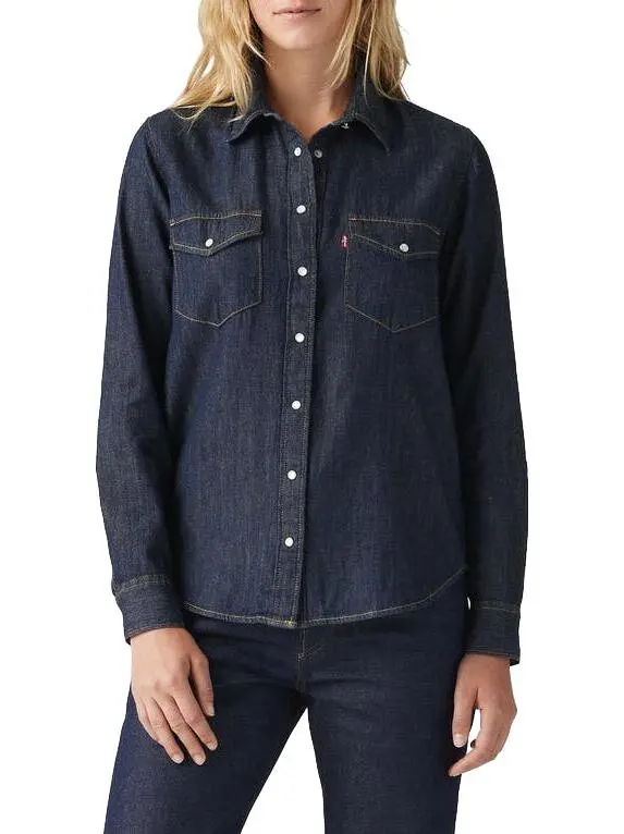 LEVI'S Iconic Western Denim Shirt - Todays News