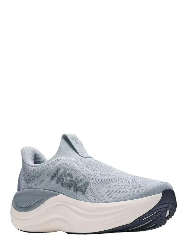 HOKA® Skyward Laceless Recovery Sneakers - Mineral Blue/washed Blue