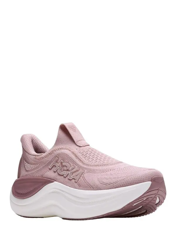 HOKA® Skyward Laceless Recovery Sneakers - Pink Opal/alabaster