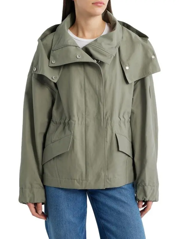 Canada Goose Olivine Oversize Water Repellent Twill Jacket - Sagebrush-armoise