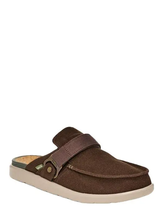 Sanuk Happy Hour Lite Mule - Brown