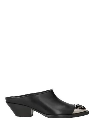 Givenchy Mules & Clogs In Calfskin - Black