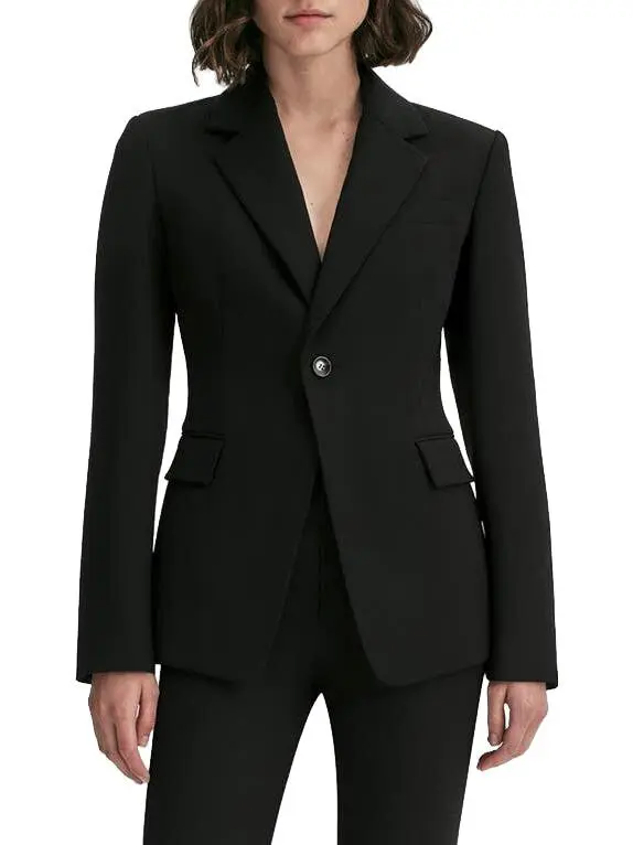 A.L.C. Eliza Wool-blend Jacket - Black