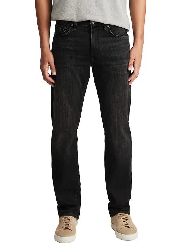 MAVI Zach Straight Leg Jeans - Smoke Williamsburg