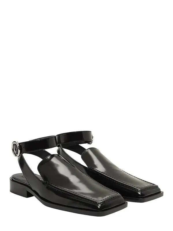 Alaïa Loafer Sandal - Noir