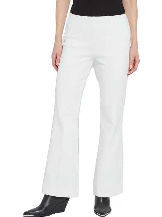 Lyssé Alma High-waist Flare Leg Trousers - Snow White