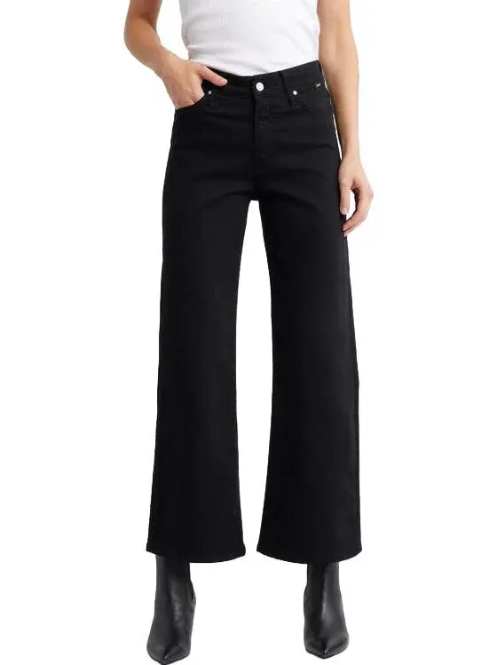 MAVI Paloma Wide Leg Jeans - Black Flex Blue