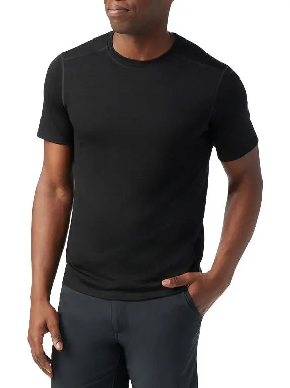 Smartwool Merino Wool Short Sleeve T-shirt - Black