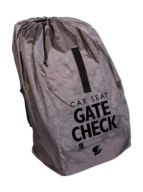 J.L. CHILDRESS Deluxe Gate Check Travel Bag For Car Seats - Grey