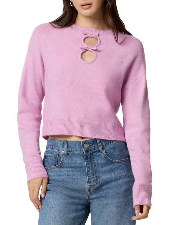 FLORENCE BY MILLS Baby Bow Pullover - Mauve Mist