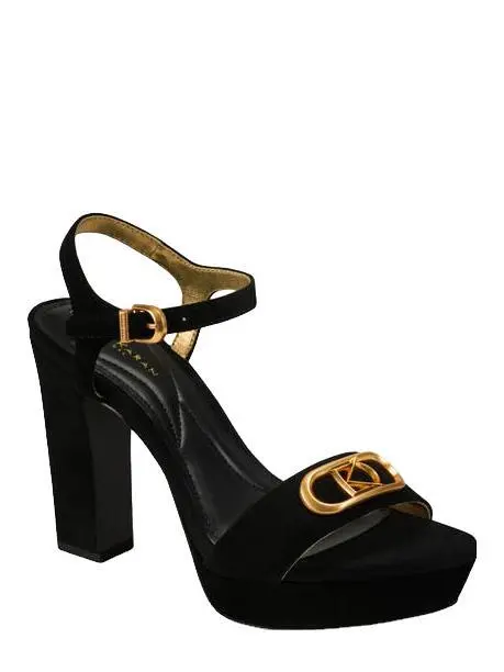 Donna Karan New York Shepard Platform Sandal - Black