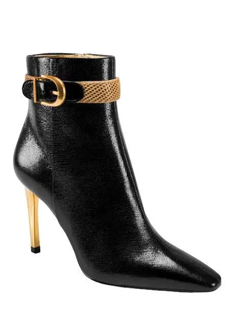 Donna Karan New York Sylvia Stiletto Bootie - Black/gold