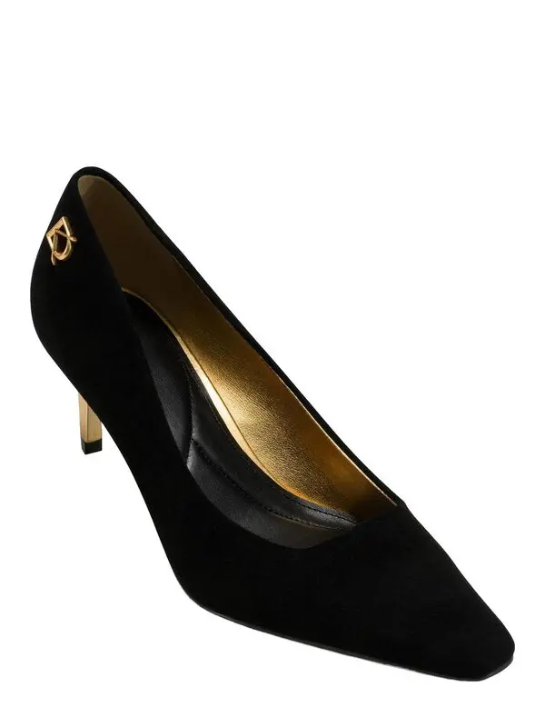 Donna Karan New York Savita Suede Pumps - Black