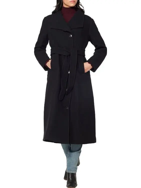 NORWEGIAN WOOL Longline Virgin Wool-blend Down Coat - Black