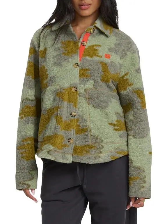 BILLABONG Breezy Fleece Shacket - Camouflage