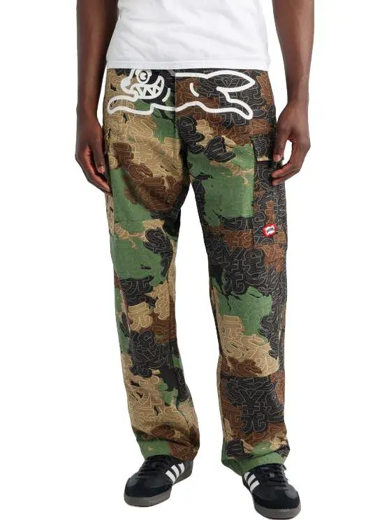 ICECREAM Big Block Currency Cargo Pants - Camo