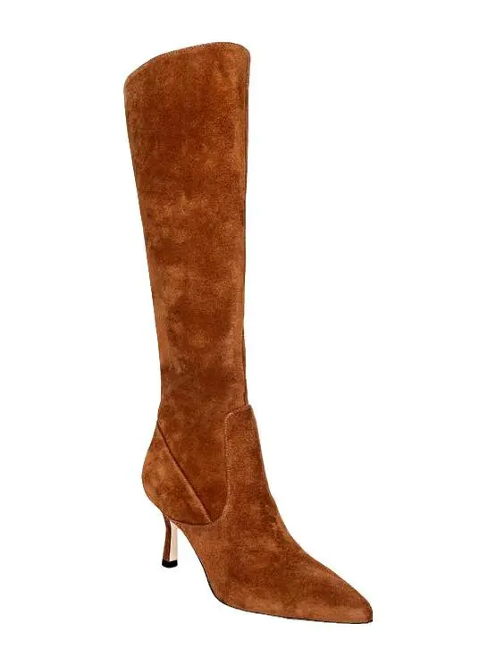 L'Agence Marya Knee High Boot - Buckskin Suede