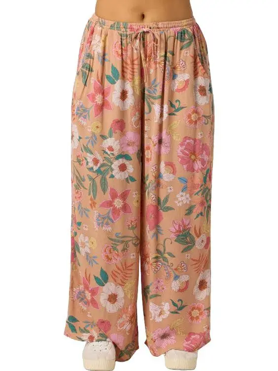O'Neill Milah Camilla Wide Leg Pants - Cork