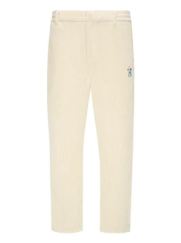 EASTSIDE GOLF Bubble Wale Corduroy Slim Fit Pants - Pumice