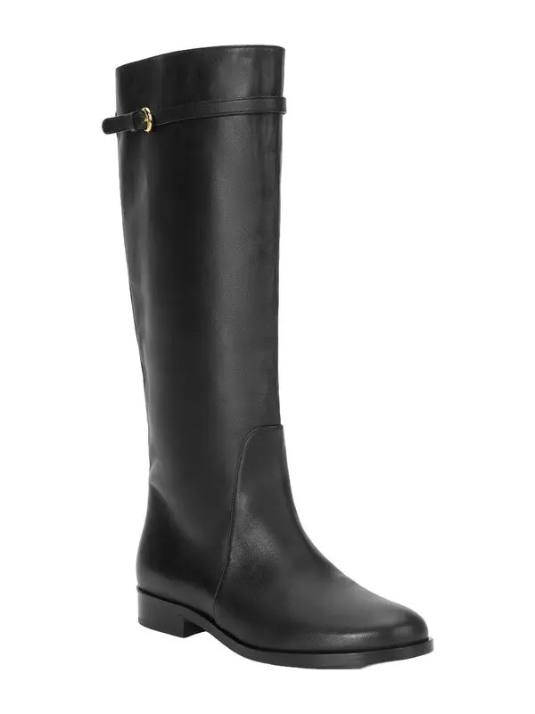 Staud Harlow Riding Boots - Black