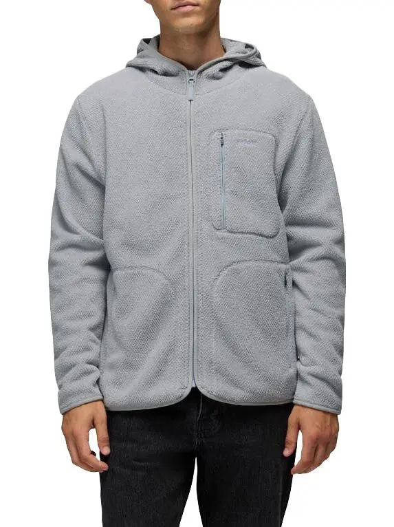 Prana Fleece Full Zip Hoodie - Shadow Freestyle