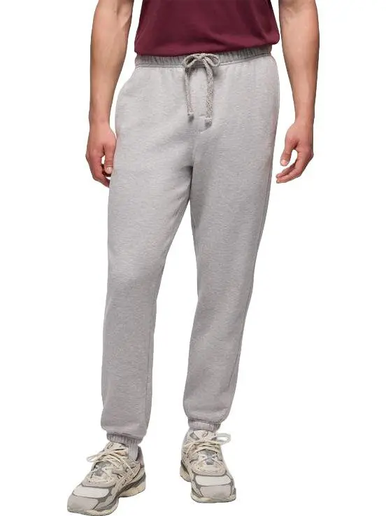Prana Fleece Sweatpants - Heather Grey
