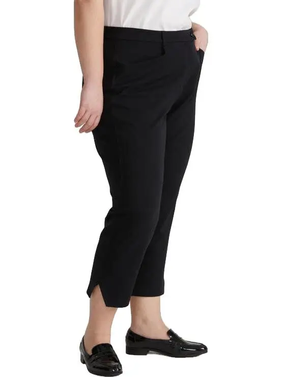 Universal Standard All Day Mercer Crop Tapered Leg Pants - Black