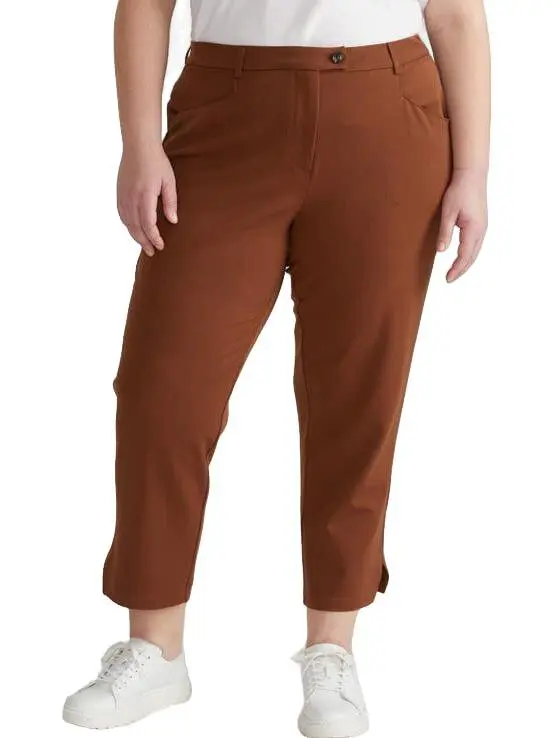 Universal Standard All Day Mercer Crop Tapered Leg Pants - Pony