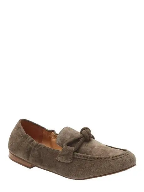 CHOCOLAT BLU Anya Loafer - Dark Taupe Suede
