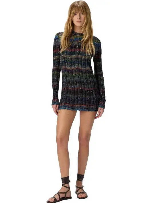 Missoni Crew Neck Sweater With Wave Pattern - Multicoloured