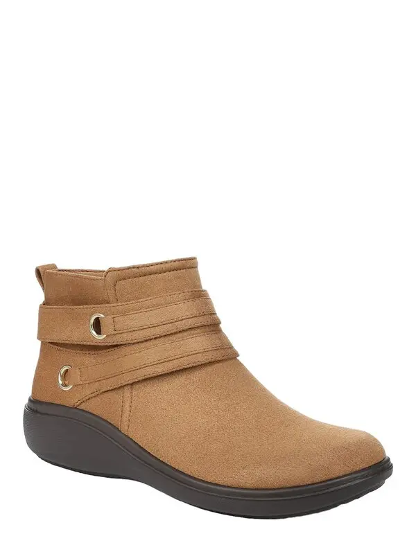 LIFESTRIDE Brave Ankle Boot - Honey Tan