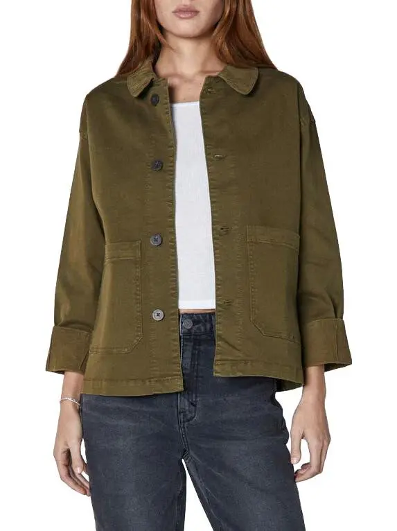 UNPUBLISHED Billie Stretch Cotton Jacket - Cedar