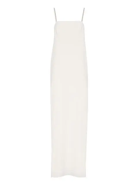 Brunello Cucinelli Dress With Monili - White