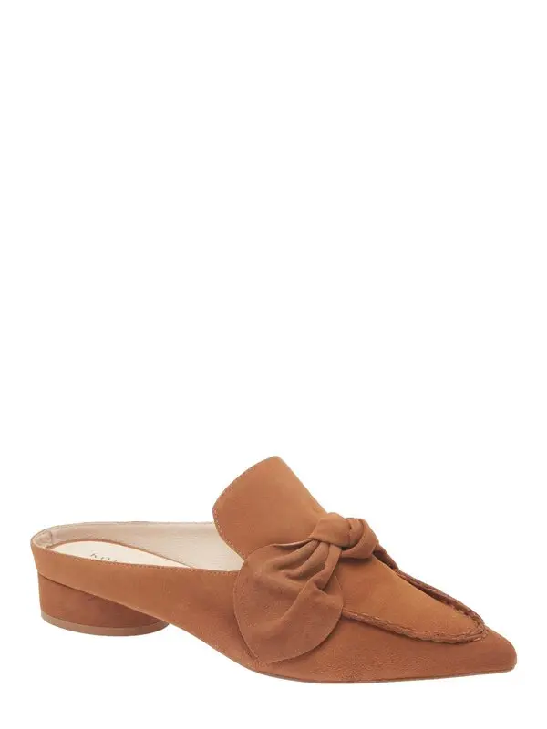 KOKO + PALENKI Piet Bow Mule - Tan Suede