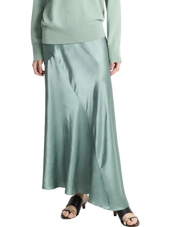 Vince Panel Bias Maxi Skirt - Deep Patina