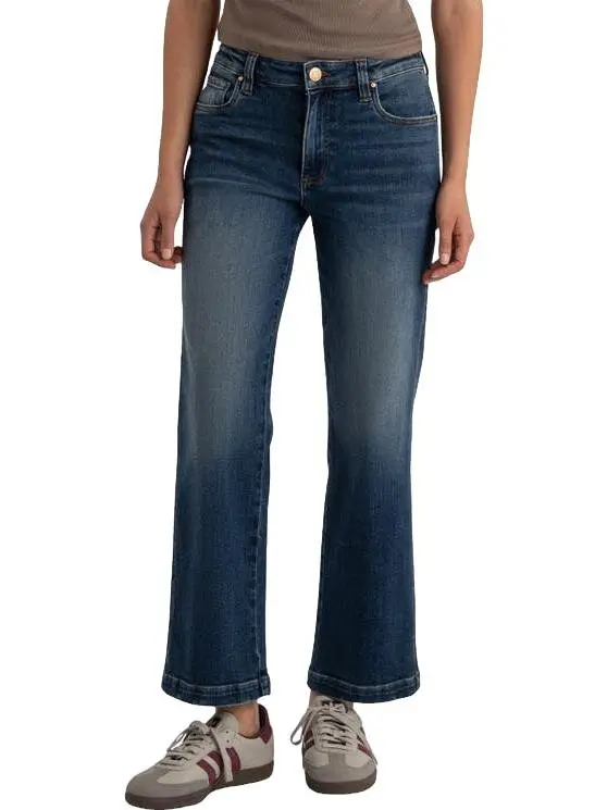 Kut From The Kloth Pattie High-waist Straight-leg Jeans - Razor