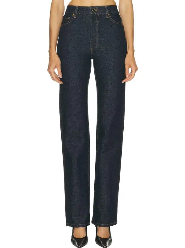 Khaite Danielle Straight-leg Denim - Benson