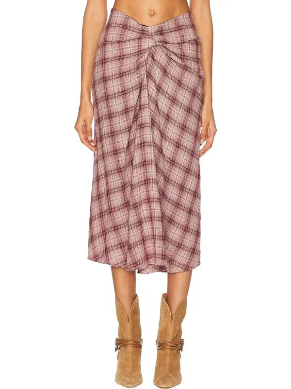 Isabel Marant Etoile Nicole Skirt - Rosewood